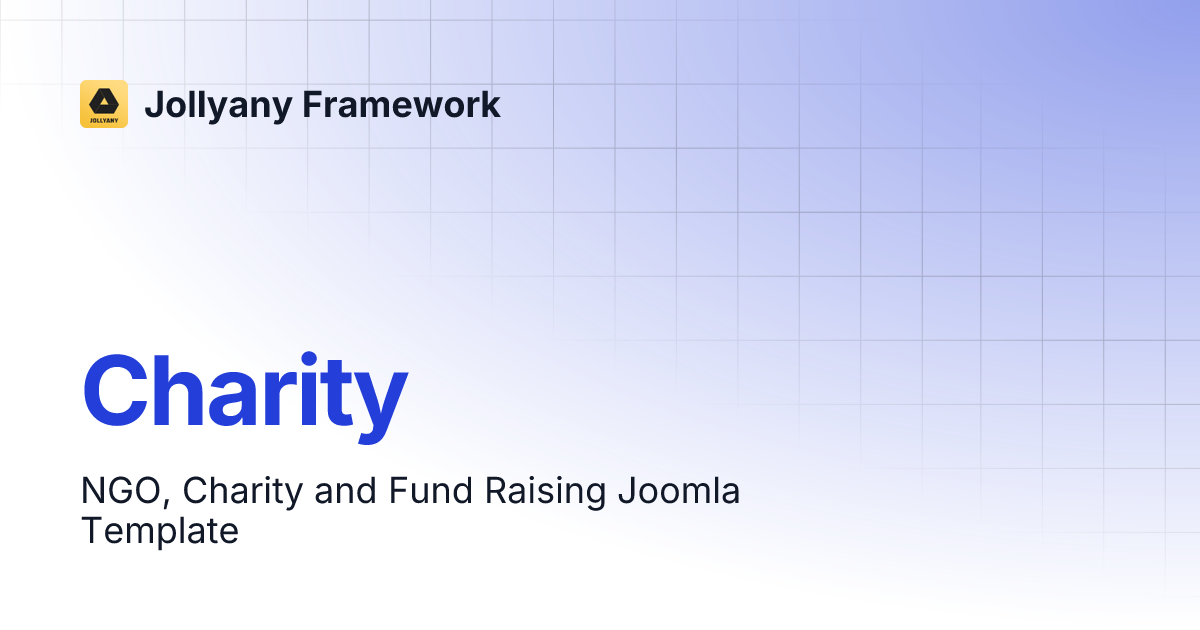 Charity | Jollyany Framework