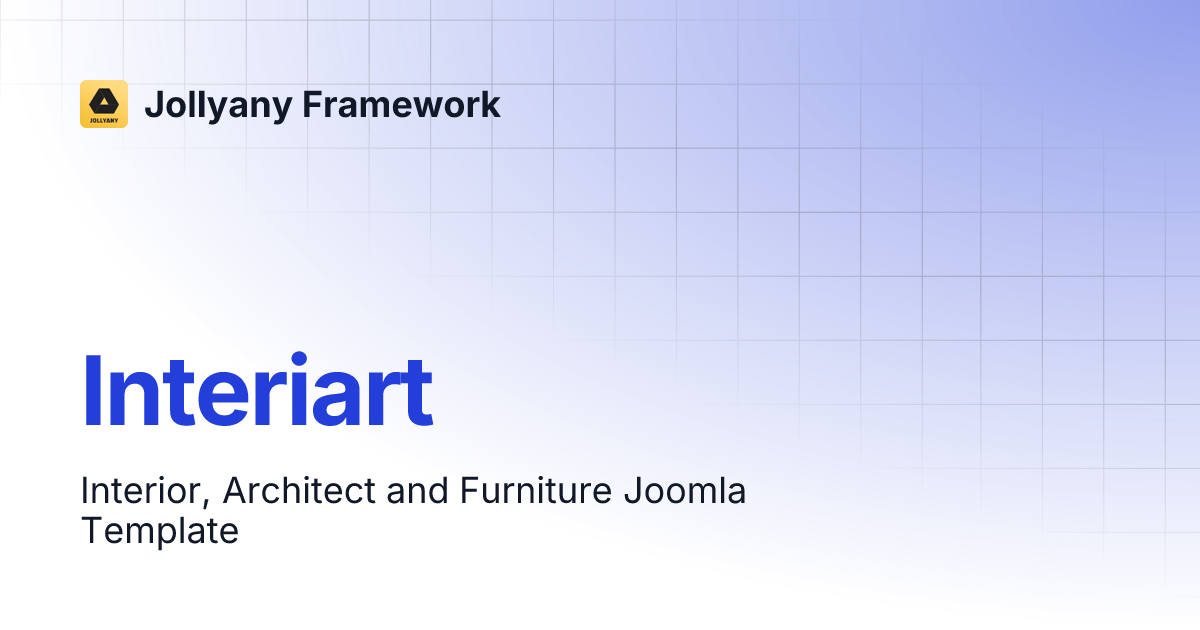 Interiart | Jollyany Framework