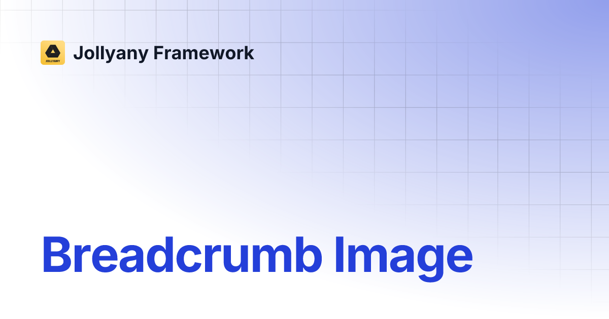 Breadcrumb Image | Jollyany Framework